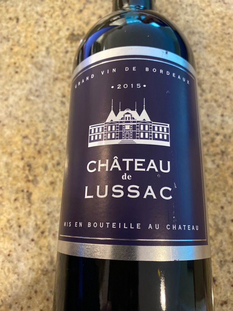 2015 Château de Lussac, France, Bordeaux, Libournais, Lussac-St ...