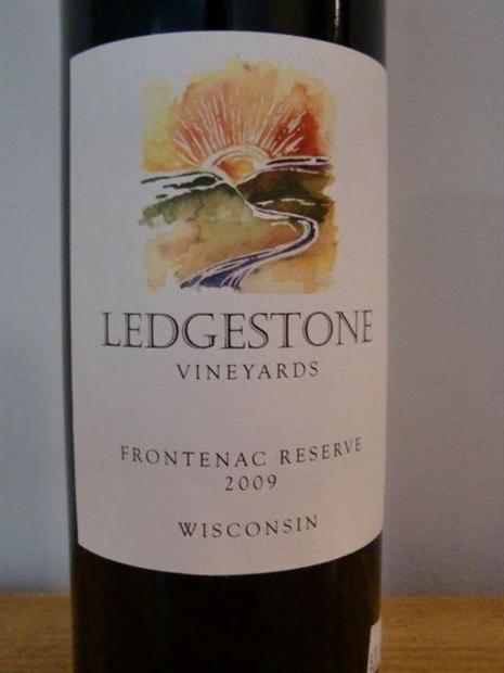 2010 Ledgestone Vineyards Frontenac Frontenac Reserve Ledgestone ...