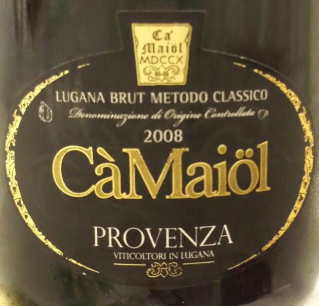 NV Cà Maiol Lugana Brut Metodo Classico, Italy, Lombardia / Veneto ...
