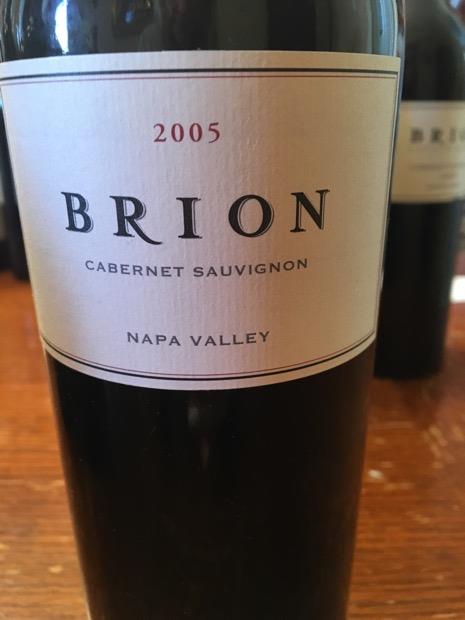 2005 Brion Cabernet Sauvignon Napa Valley, USA, California, Napa Valley ...