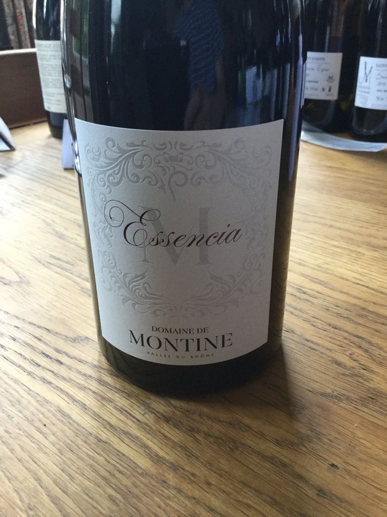 2020 Domaine de Montine Grignan-les-Adhémar Essencia, France, Rhône ...