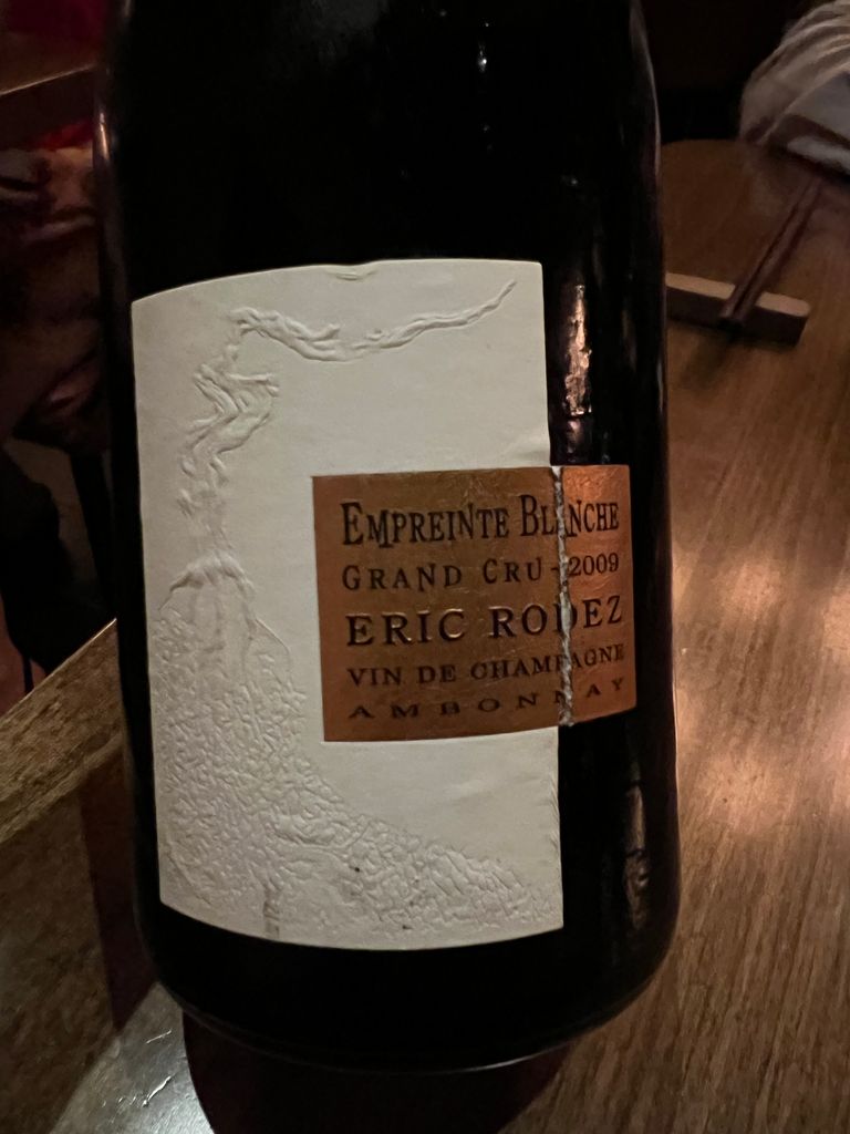 2007 Eric Rodez Champagne Grand Cru Empreinte de Terroir Blanche ...