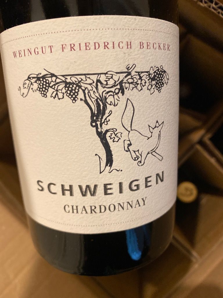 2020 Friedrich Becker Chardonnay Schweigen, Germany, Pfalz - CellarTracker