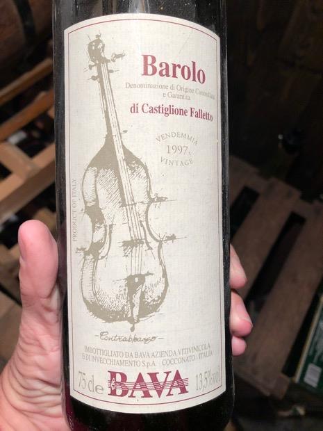 1997 Bava Barolo Contrabbasso di Castiglione Falletto Scarrone, Italy ...