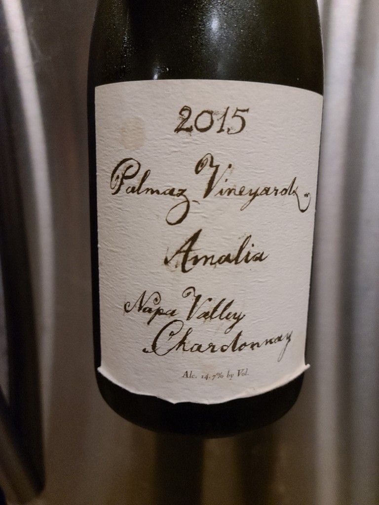 2015 Palmaz Vineyards Chardonnay Amalia, USA, California, Napa Valley ...