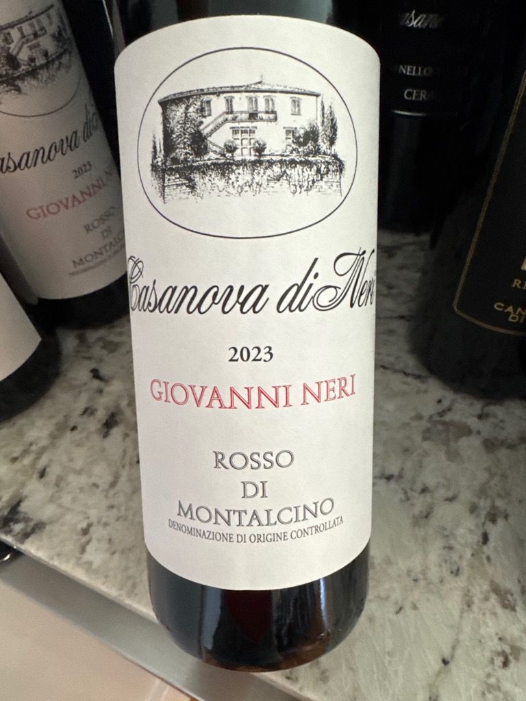 2023 Casanova di Neri Rosso di Montalcino Giovanni Neri, Italy, Tuscany ...