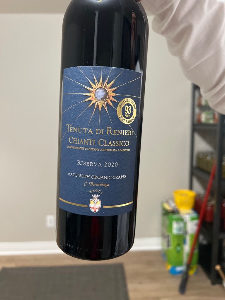 2020 Tenuta di Renieri Chianti Classico Riserva, Italy, Tuscany, Chianti, Chianti Classico DOCG ...