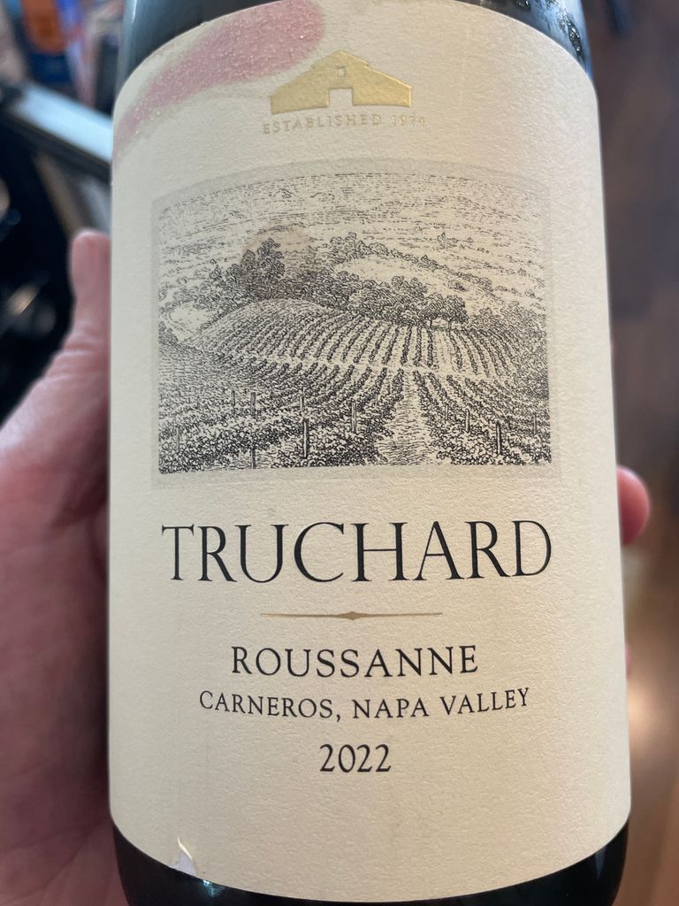2022 Truchard Roussanne, USA, California, Napa / Sonoma, Carneros ...