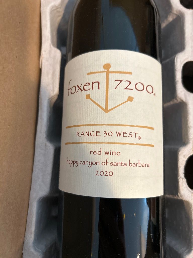 2020 Foxen 7200 Range 30 West, USA, California, Central Coast, Happy ...