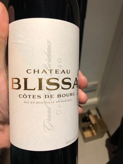 2015 Château de Blissa, France, Bordeaux, Côtes de Bourg - CellarTracker