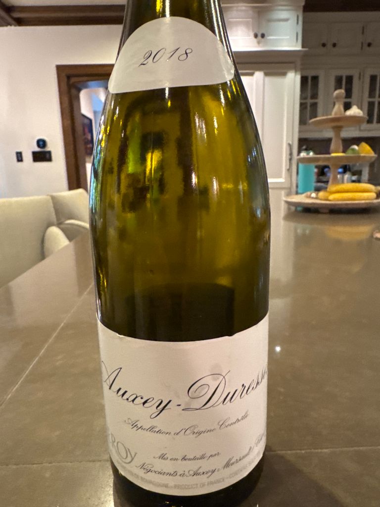 2019 Maison Leroy Auxey-Duresses Blanc, France, Burgundy, Côte de ...