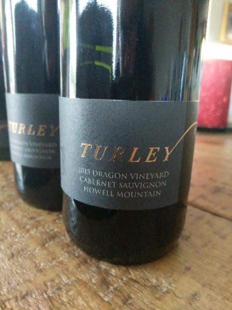 2015 Turley Cabernet Sauvignon Dragon Vineyard, USA, California, Napa ...