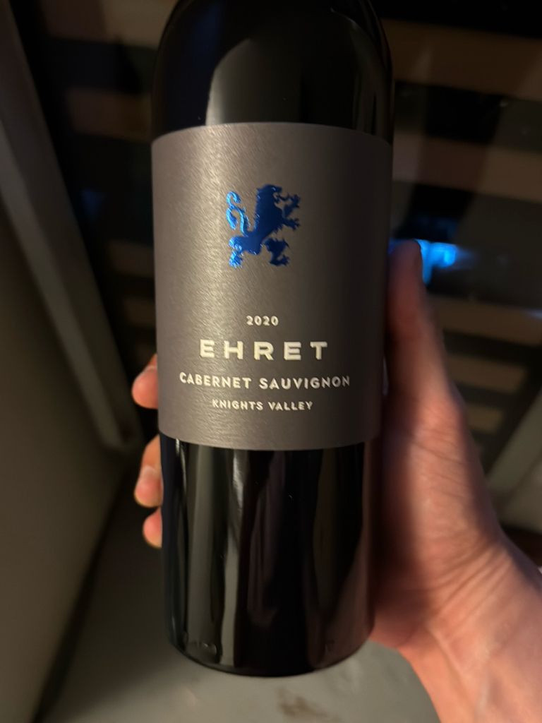 2020 Ehret Family Winery Cabernet Sauvignon, USA, California, Sonoma ...