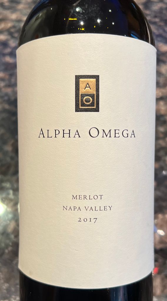 2017 Alpha Omega Merlot, USA, California, Napa Valley - CellarTracker