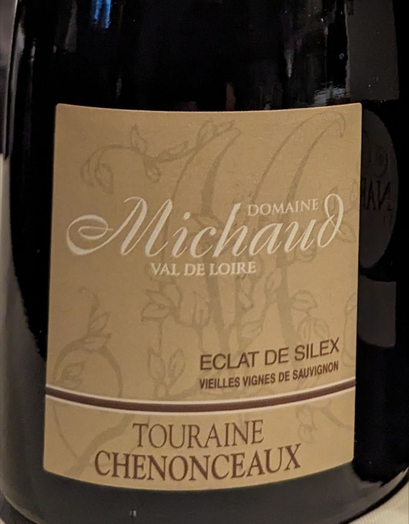 2020 Domaine Michaud Touraine Eclat de Silex, France, Loire Valley ...