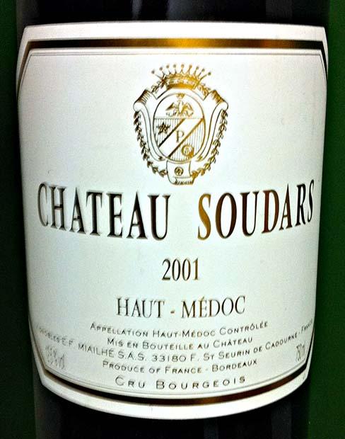 2002 Château Soudars, France, Bordeaux, Médoc, Haut-Médoc - CellarTracker