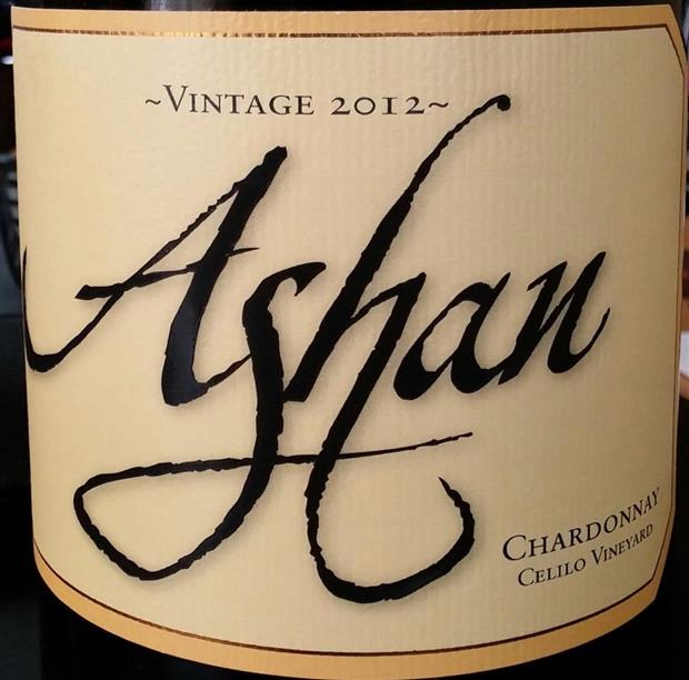 2012 Ashan Cellars Chardonnay Celilo Vineyard, USA, Washington ...