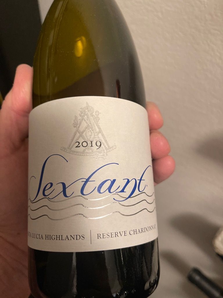 2021 Sextant Wines Chardonnay Reserve, USA, California, Central Coast ...