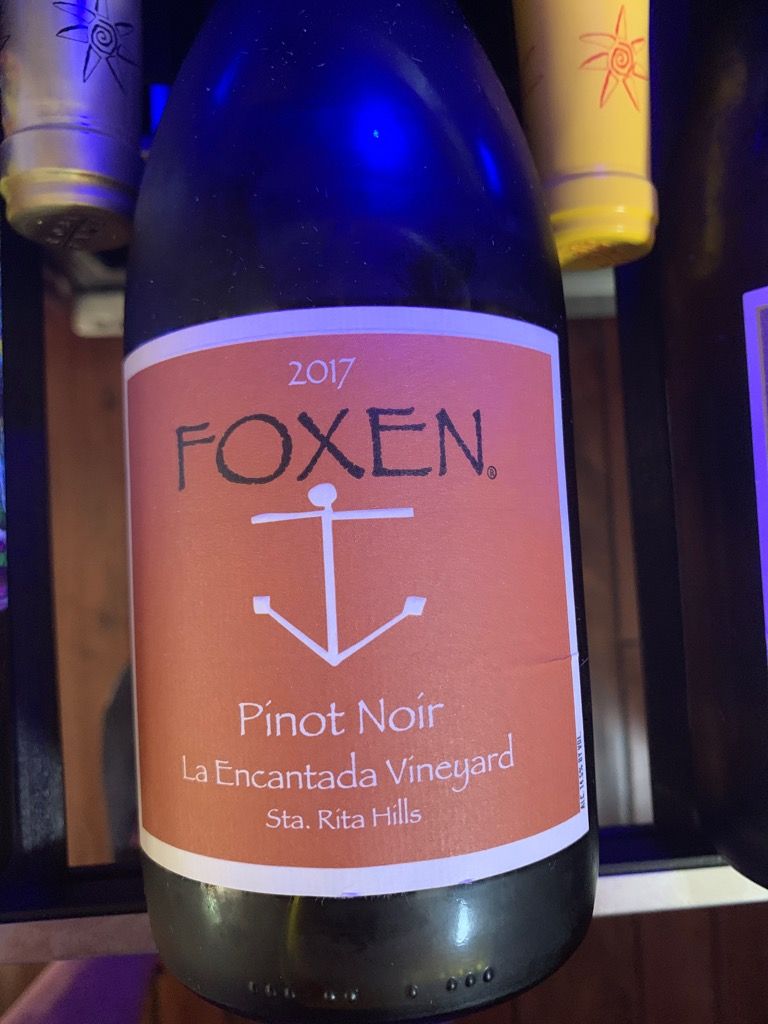 2017 Foxen Pinot Noir La Encantada Vineyard, USA, California, Central ...