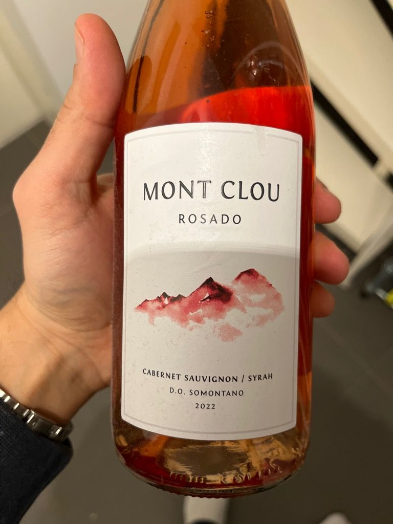 2022 Mont Clou Somontano Rosado, Spain, Aragón, Somontano - CellarTracker