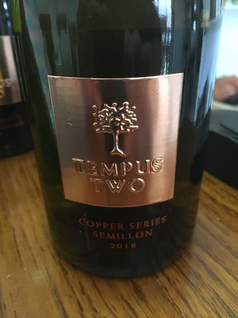 2016 Tempus Two Sémillon Copper Series, Australia, New South Wales ...