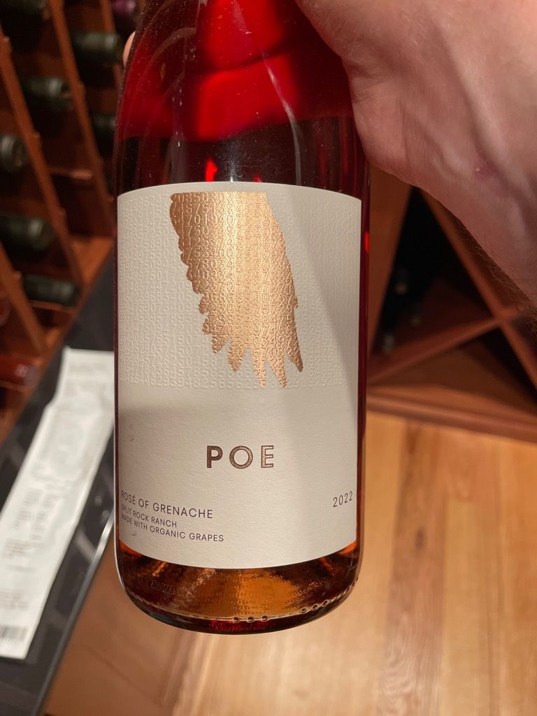 2022 Poe Wines Sparkling Rosé Sonoma County, USA, California, Sonoma County - CellarTracker