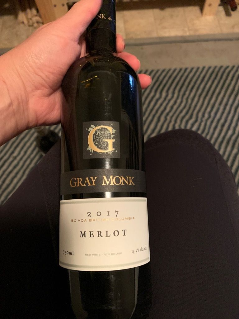2017 Gray Monk Estate Winery Merlot, Canada, British Columbia, Okanagan ...