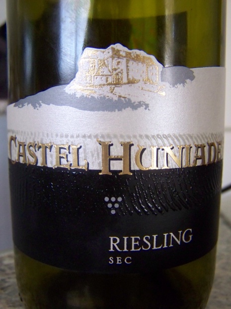 2011 Cramele Recaș Riesling Castel Huniade, Romania, Banat, Recaș ...