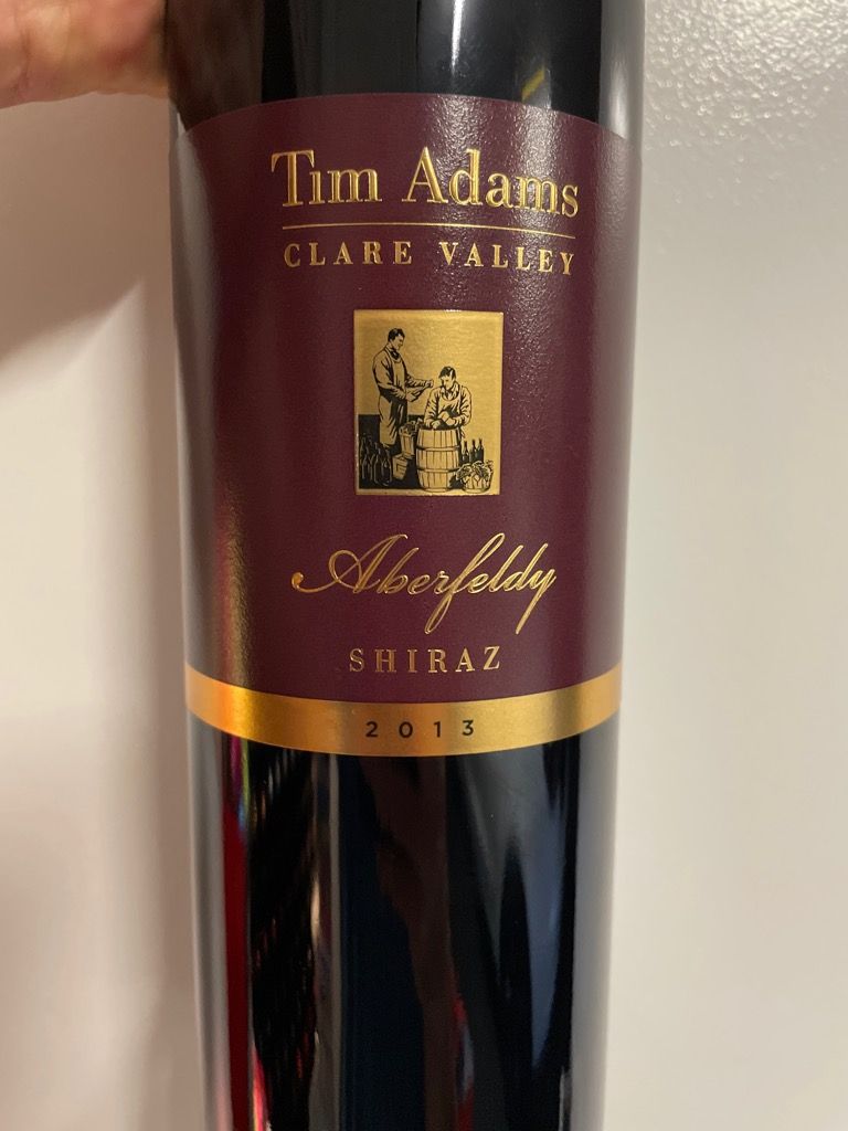 2013 Tim Adams Shiraz The Aberfeldy, Australia, South Australia, Mount ...