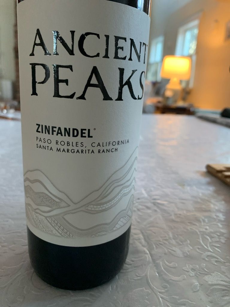 2021 Ancient Peaks Zinfandel Paso Robles, USA, California, Central ...