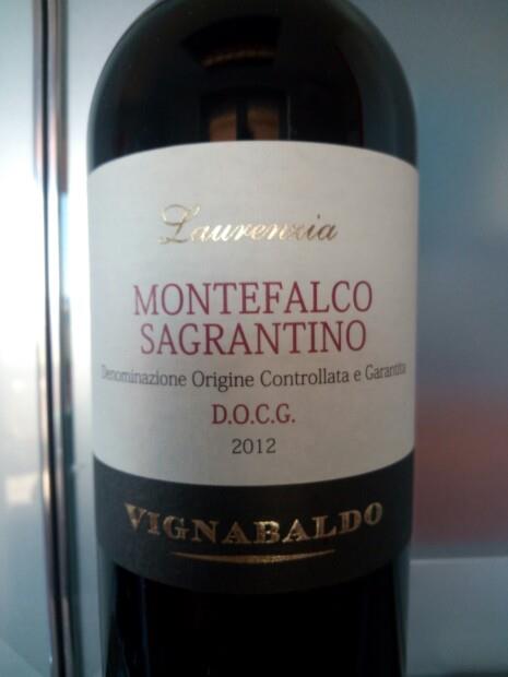 2016 Brogal Vini Montefalco Sagrantino Laurenzia, Italy, Umbria ...