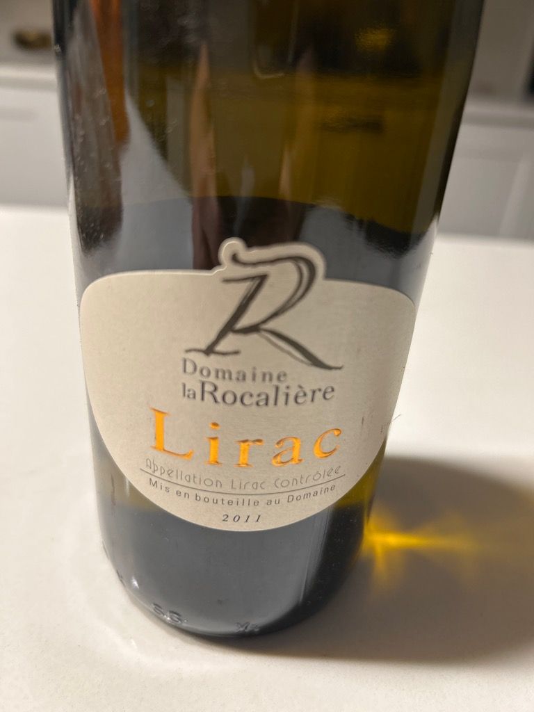 2011 Domaine la Rocalière Lirac Le Classique, France, Rhône, Southern ...