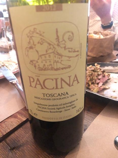 2012 Pacina Il Secondo di Pacina Toscana IGT, Italy, Tuscany, Toscana ...