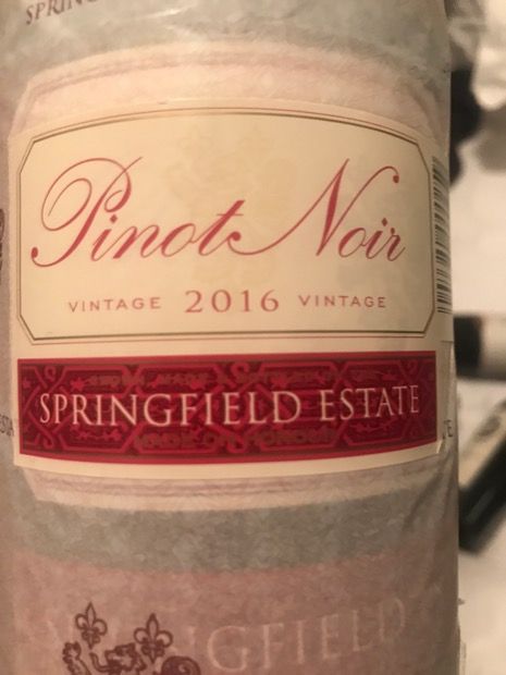 2016 Springfield Estate Cabernet Sauvignon Méthode Ancienne, South ...