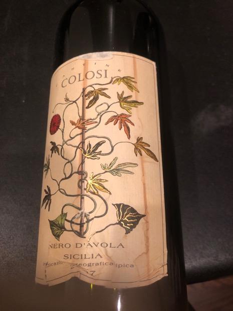 2007 Cantine Colosi Sicilia Rosso, Italy, Sicily, Sicilia - CellarTracker