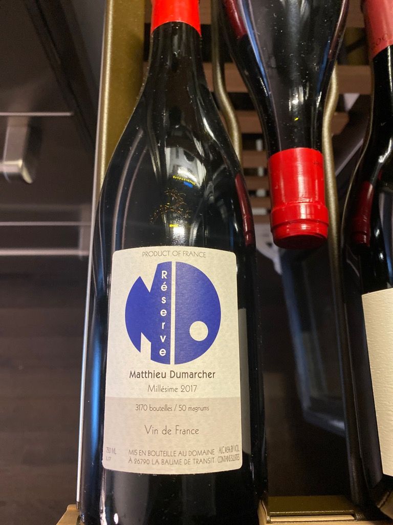 2018 Matthieu Dumarcher Côtes du Rhône Reserve, France, Rhône, Southern ...