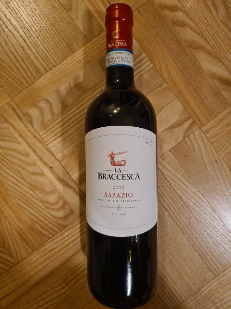 2020 La Braccesca (Antinori) Rosso di Montepulciano Sabazio, Italy ...