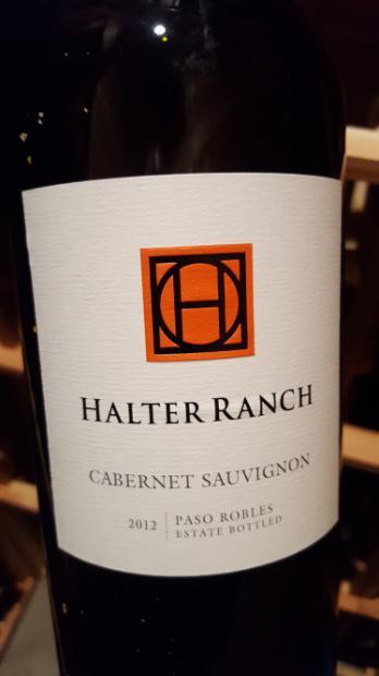 2012 Halter Ranch Cabernet Sauvignon Halter Ranch, USA, California ...