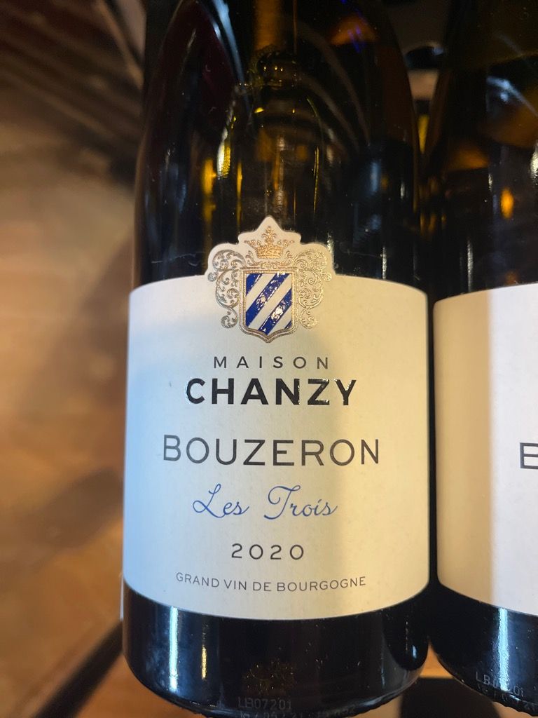 2022 Maison Chanzy Bouzeron Les Trois, France, Burgundy, Côte ...