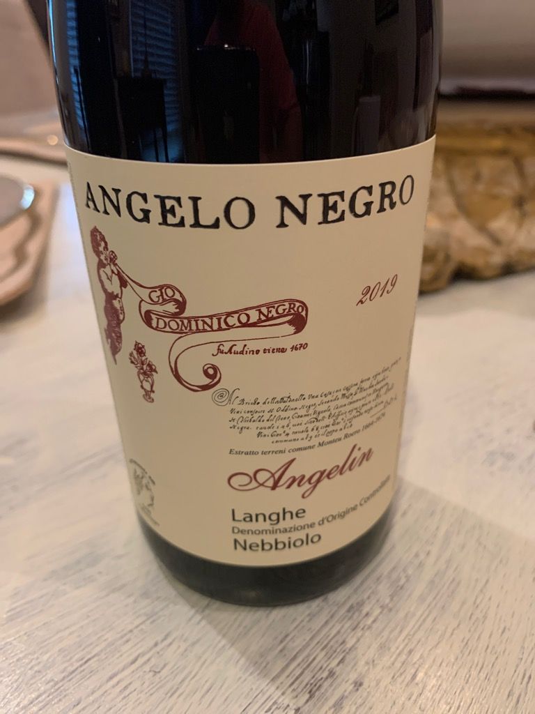 NV Angelo Negro e Figli Langhe Nebbiolo Angelin, Italy, Piedmont ...