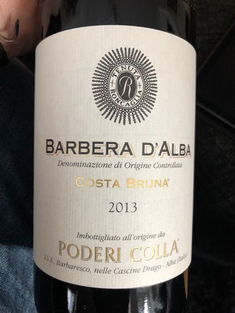 2013 Poderi Colla Barbera d'Alba Costa Bruna, Italy, Piedmont, Alba ...