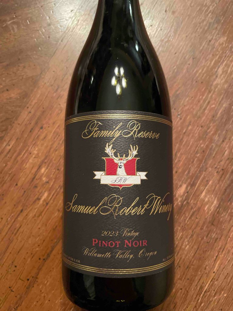 2024 Samuel Robert Winery Pinot Noir Family Reserve, USA, Oregon ...
