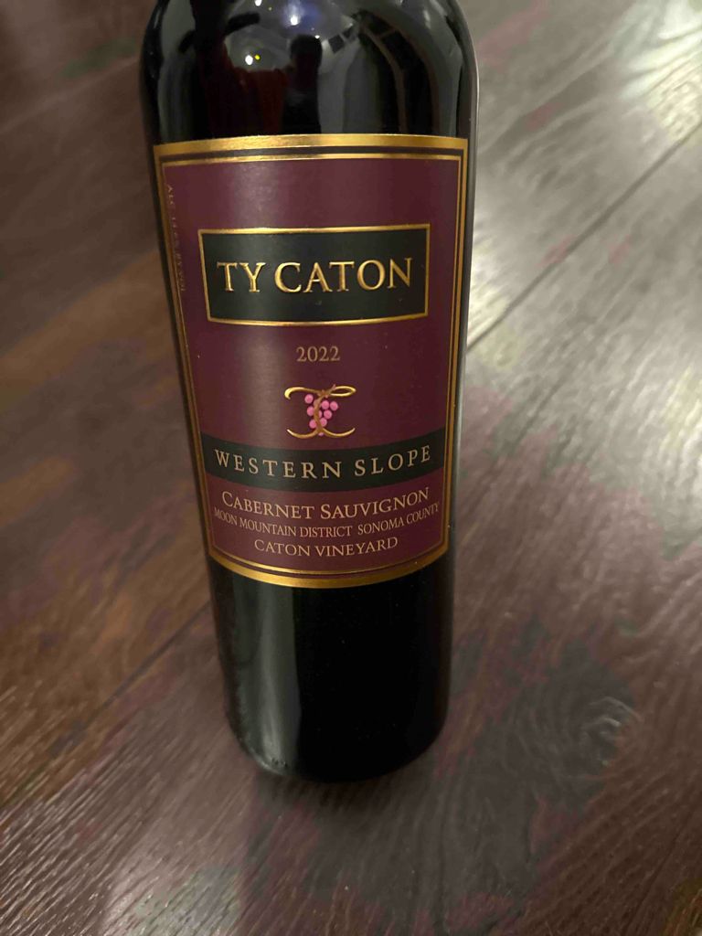 2022 Ty Caton Cabernet Sauvignon Western Slope Caton Vineyard, USA ...