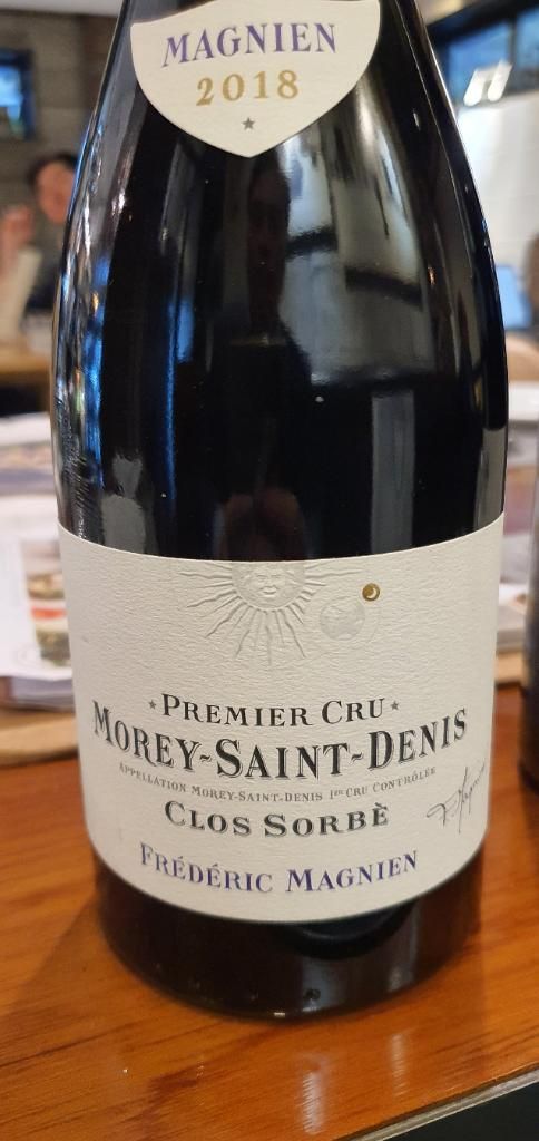 2017 Frédéric Magnien Morey St. Denis 1er Cru Clos Sorbé, France ...