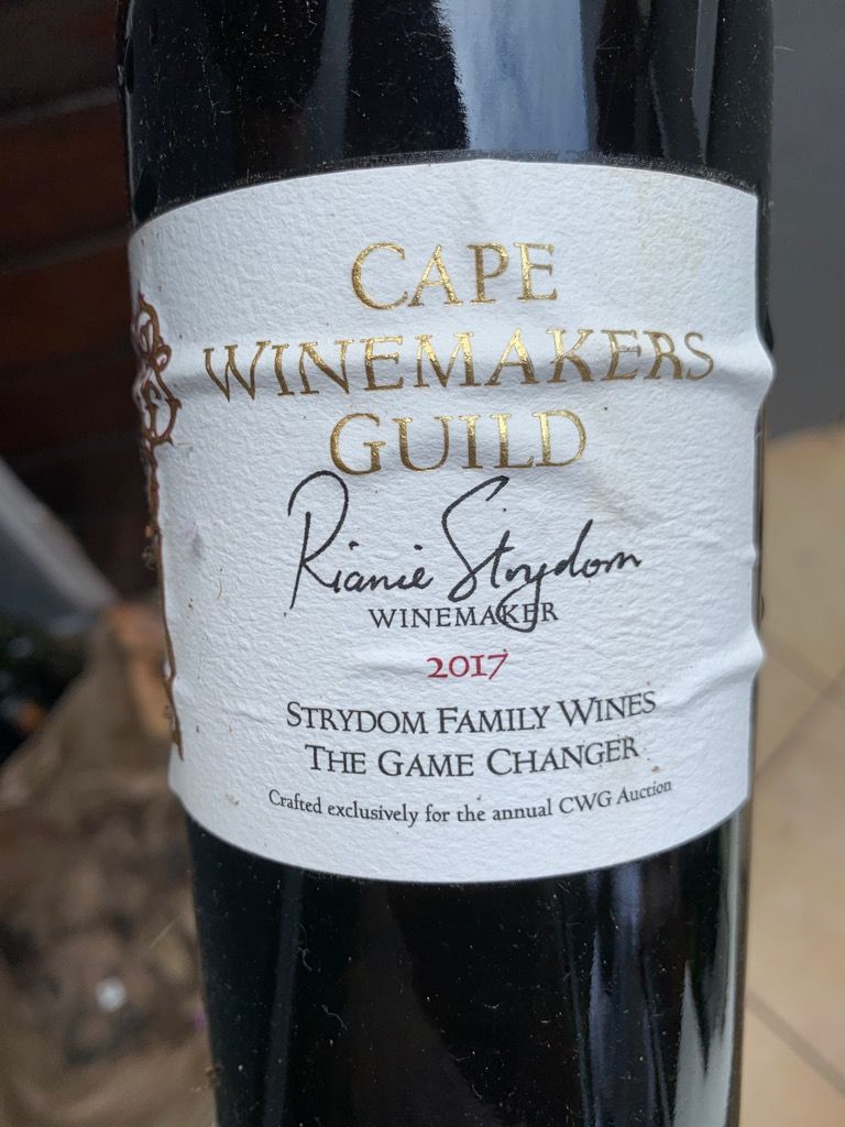 2020 Strydom Family Wines Cape Winemakers Guild The Game Changer, South ...