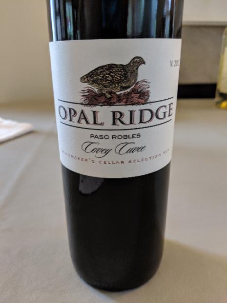 2015 Wines for Humanity Opal Ridge - Covey Cuvée, USA, California ...