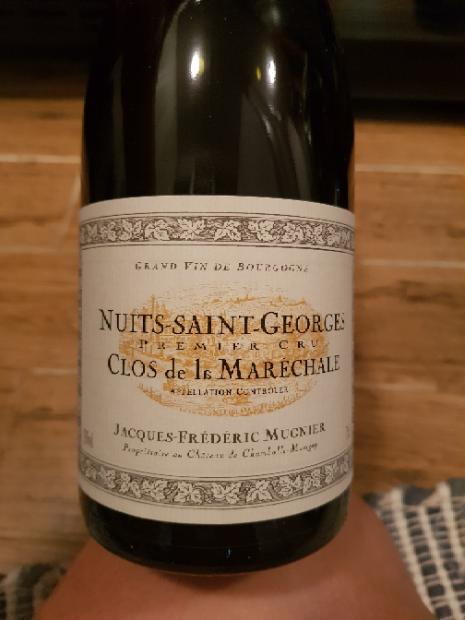2017 Jacques-Frédéric Mugnier Nuits St. Georges 1er Cru Clos de la ...