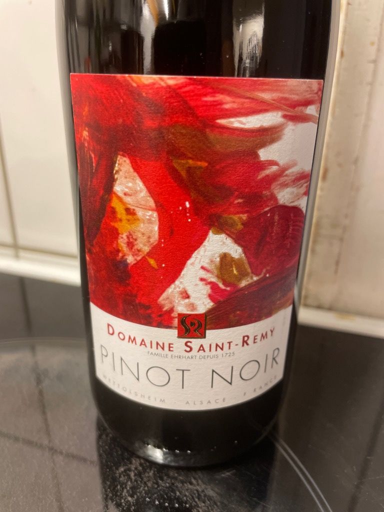 2021 Domaine Saint-Rémy Pinot Noir Reserve, France, Alsace - CellarTracker