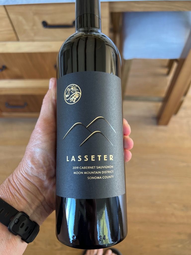 2019 Lasseter Family Winery Cabernet Sauvignon Moon Mountain District ...