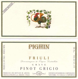 2010 Fratelli Pighin Friuli Grave Pinot Grigio, Italy, Friuli-Venezia ...